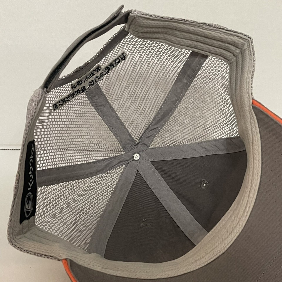 Kubota Tractors Mesh Back Adjustable Hat / Cap - Gray & Orange - Farm ...
