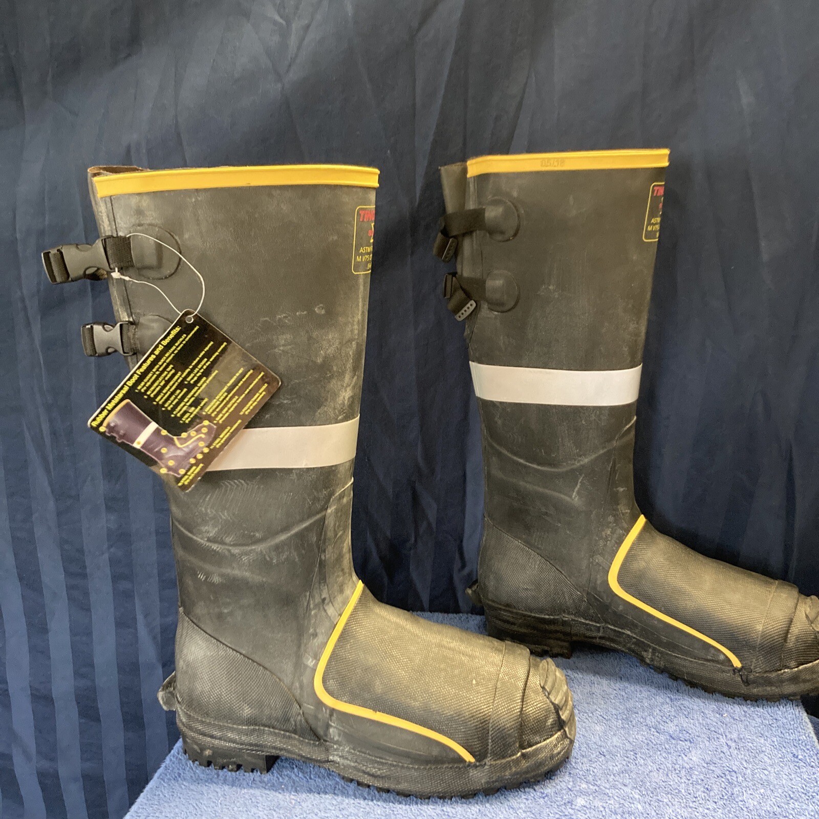 Tingley MB816B Metatarsal Steel Toe Boots, Black Steel Midsole, Size 10 ...