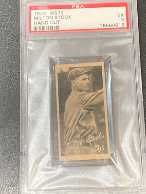 1923 W572 Milton Stock, EX 5 PSA | eBay