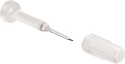 Prime-Line L 5775 Window Grid Retainer Pin, Clear Plastic,(Pack of 6 ...