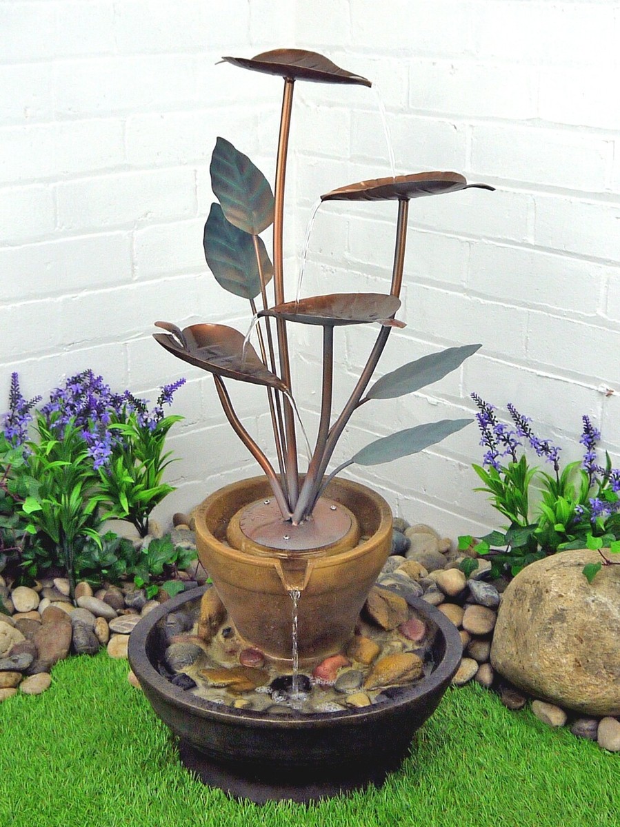 Copper Garden Fountains Post By @rainyturtlezombie · 1 Image