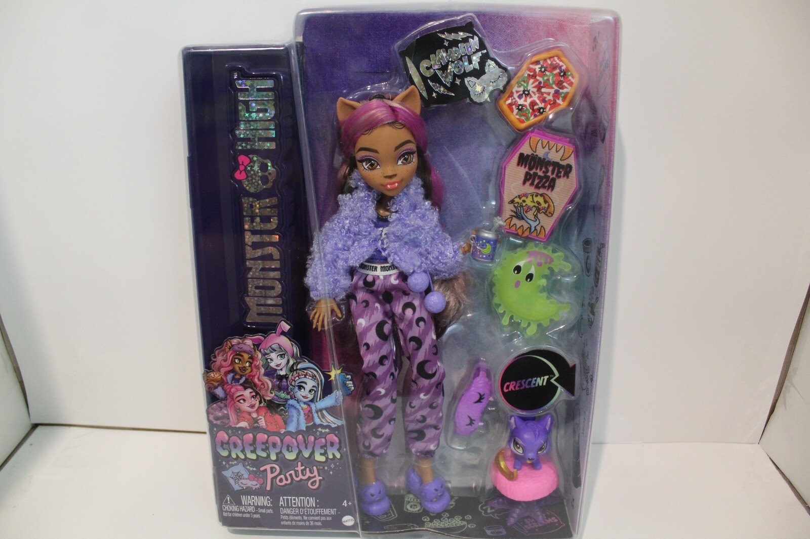 Monster High Creepover Party Clawdeen Wolf D Doll with Crescent #HKY67 ...