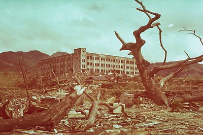 Landscape After Atomic Bomb 1945 Old Photo | eBay