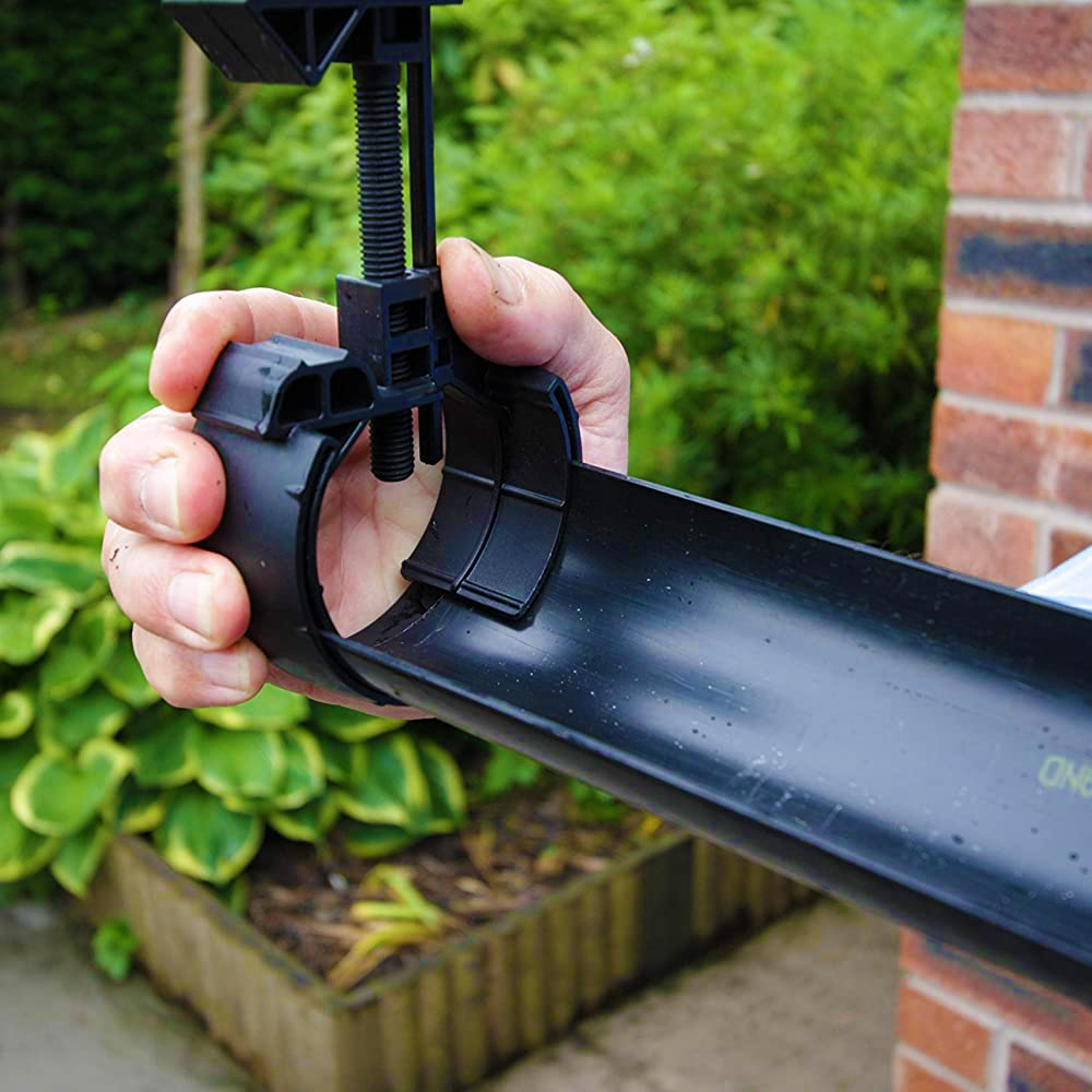 Shed Mini Guttering Gutter Bracket Clamp Adjustable No Tools Required ...