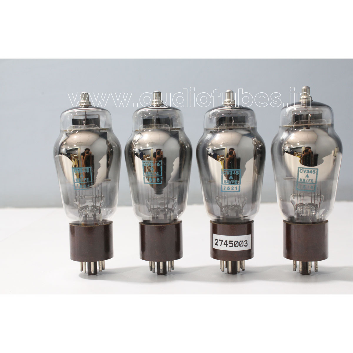 12E1 CV345 KT88 ITT Audio Amplifier Tubes Amplitrex tested 1MQ #2745001 ...