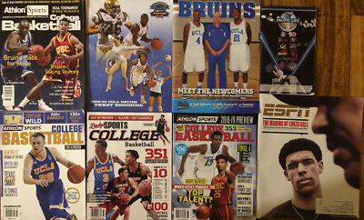 UCLA Bruins Magazine Lot of 8 Norman Powell Aaron Holiday Lonzo Ball ...