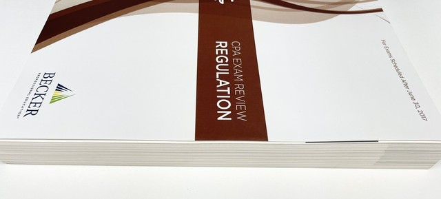 Becker Professional Education CPA Exam Review - Regulation V3. 1 ...