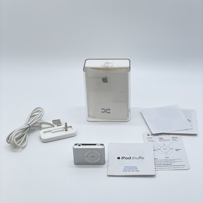 Apple iPod shuffle 2. Gen. Silber 1GB MB225ZD/A - Clip MP3 Player ...