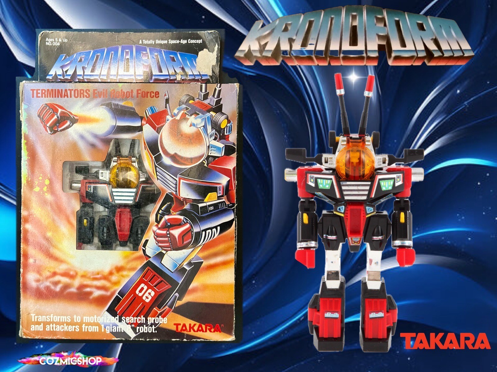 Kronoform Transformer G1 Battle Buffalo 3-in-1 Vintage 1984 Original ...