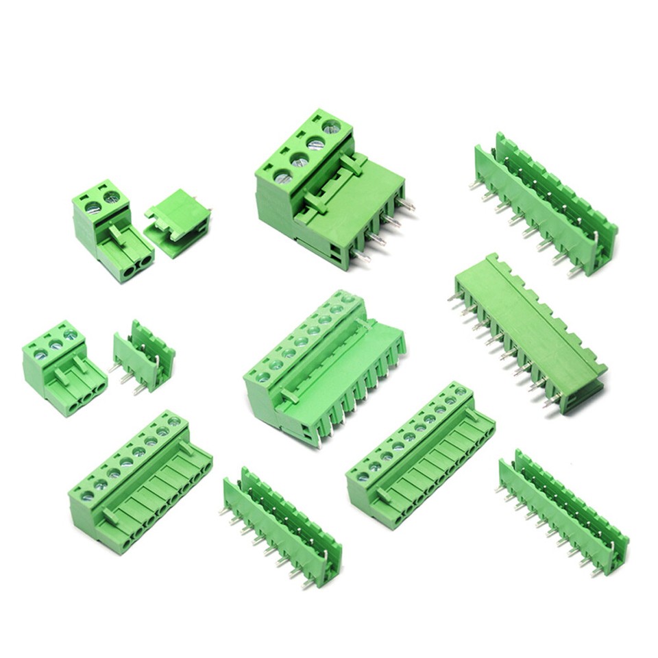 5.08mm Terminal Block Male&Female PCB Screw Connector KF2EDGK 2 Pin 3 ...