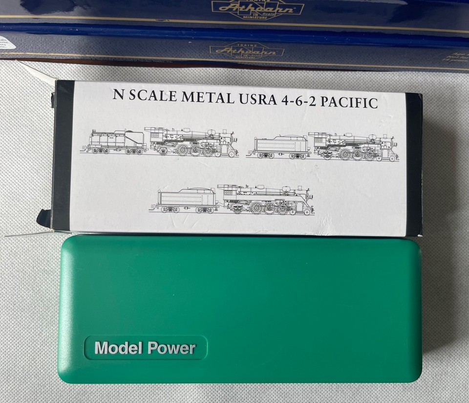 MODEL POWER 87435 N SCALE METAL 4-6-2 6783 UP UNION PACIFIC | eBay