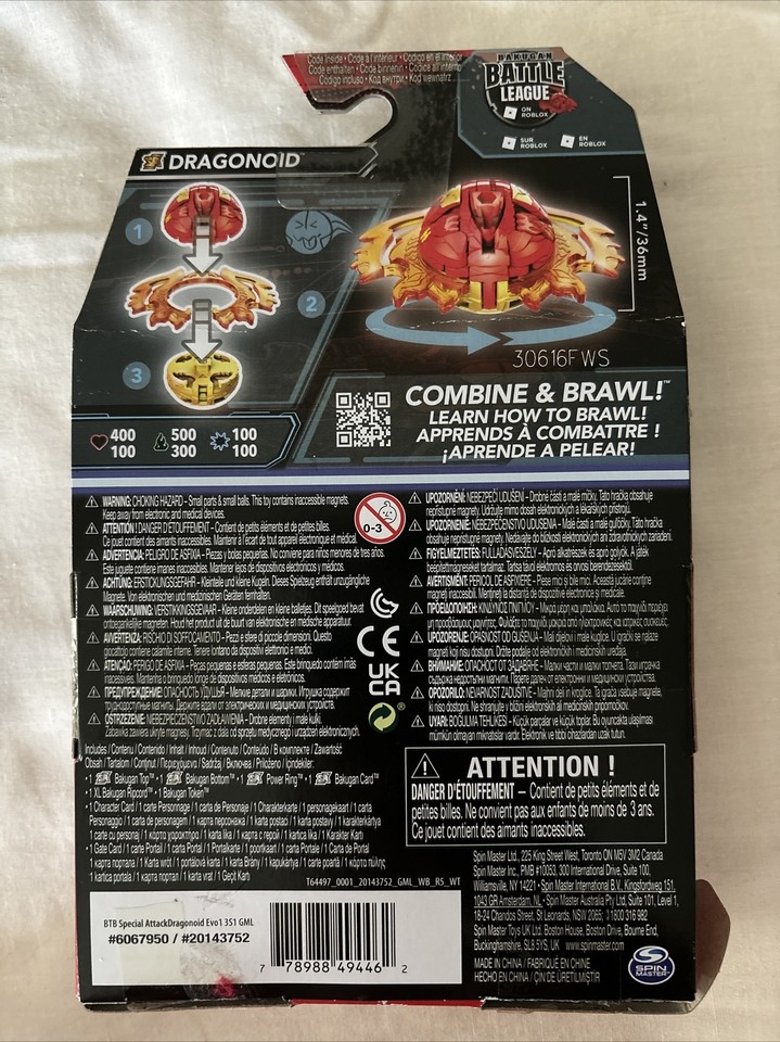 New & Sealed BAKUGAN SPECIAL ATTACK Dragonoid Combine & Brawl 2023 | eBay