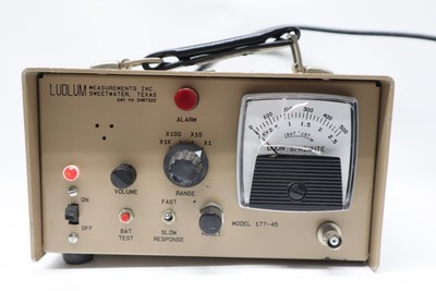 Radiation Detectors & Geigers - Ludlum Model 177