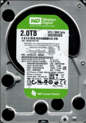 Western Digital WD20EADS-98R6B0 2TB DCM: HARCNV2CAB | eBay