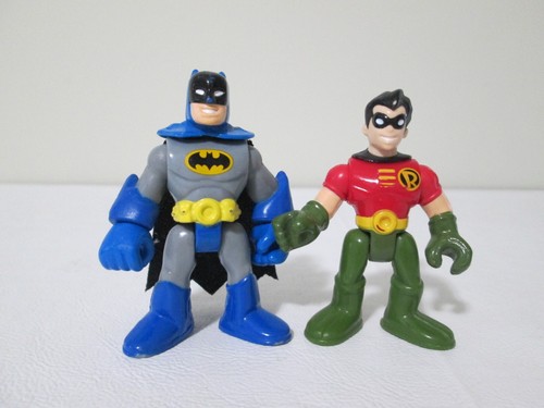 Fisher Price Imaginext DC Super Friends Batman & Robin Figures | eBay