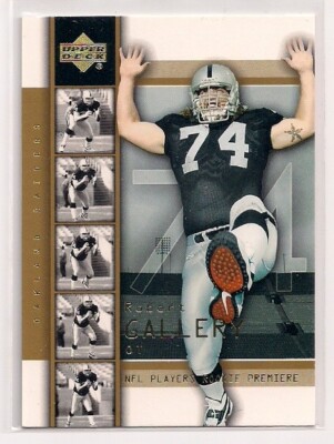 2004 ROBERT GALLERY UPPER DECK PREMIERE #23 *GOLD* ROOKIE IOWA HAWKEYES RAIDERS | eBay