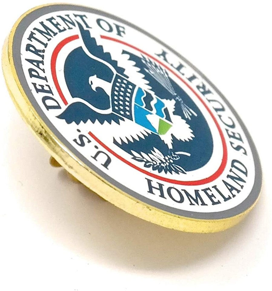 Department Of Homeland Security Lapel Pin - Officially Licensed Product ...