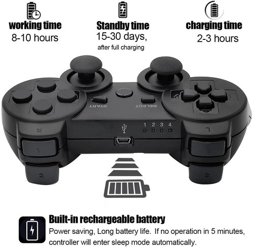Wireless Controller Gamepad Remote Joystick compatible for PS3 & PC | eBay