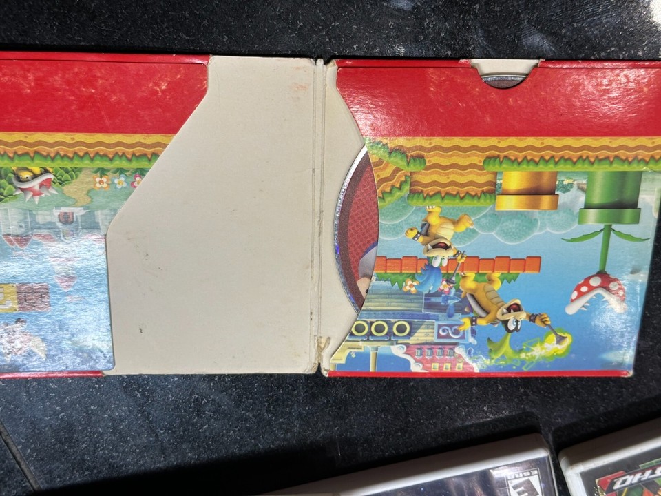 Nintendo Wii Video Game Lot - New Super Mario Bros Infinity Gauntlet ...