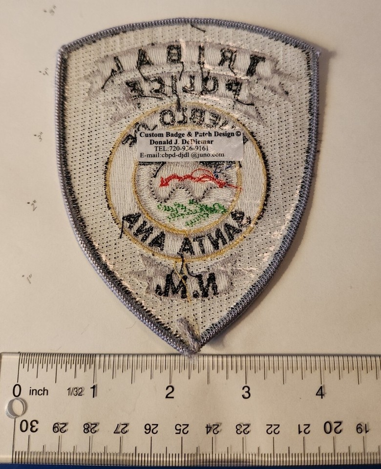 Pueblo of Santa Ana Tribal Police New Mexico Shoulder Patch NM Tribal ...
