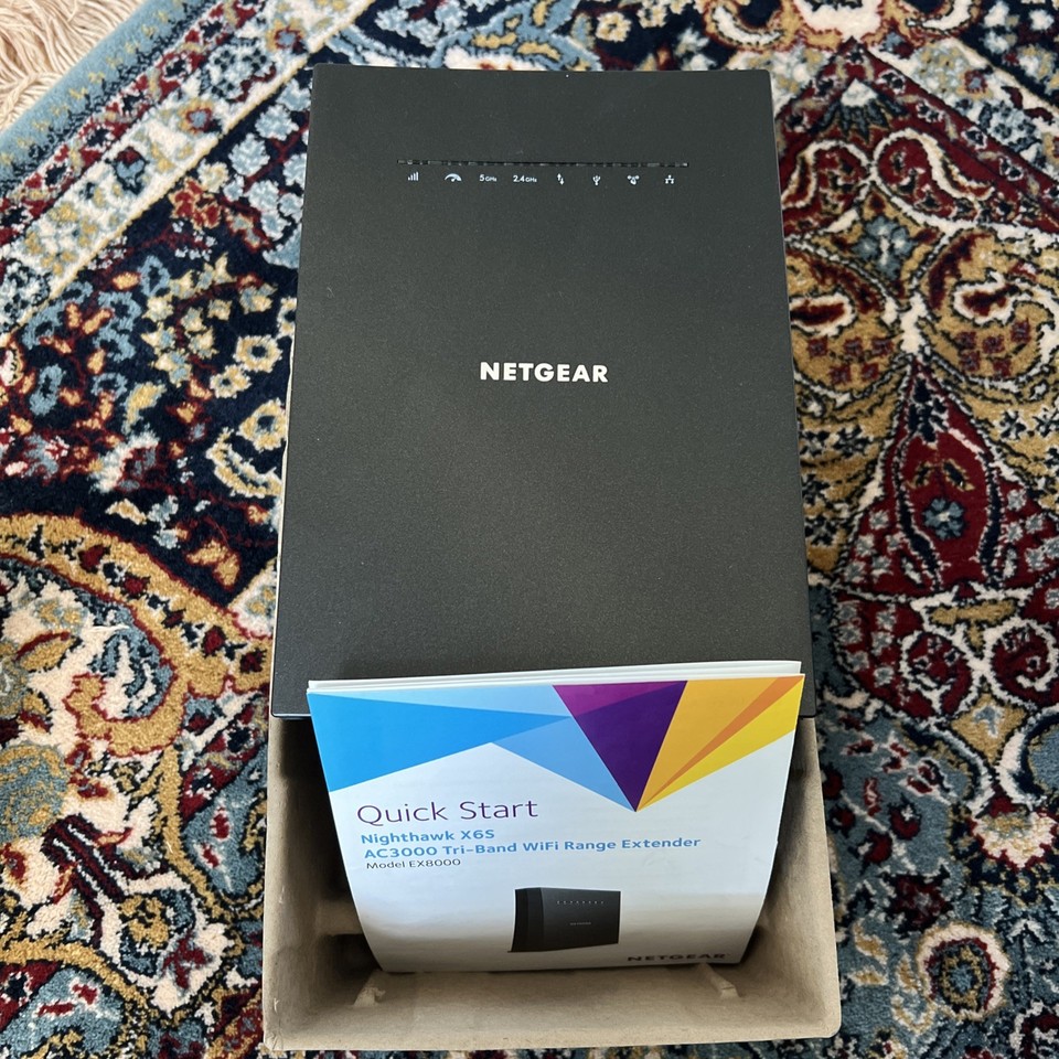 Netgear NIGHTHAWK EX8000 X6S AC3000 Tri-Band Wi-Fi Mesh Extender (3Gbps ...