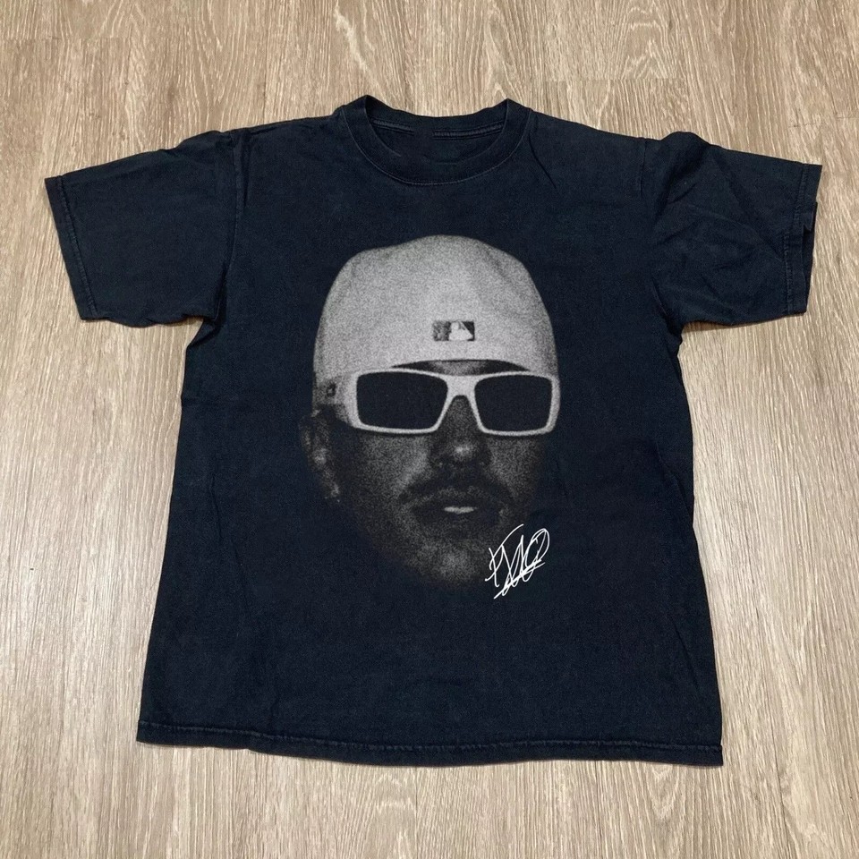 Retro Style Feid Ferxxo Signed Big Face T-Shirt Black Unisex S-5XL | eBay
