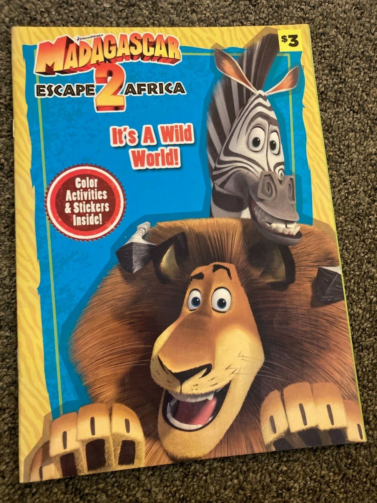 Madagascar 2 Coloring Pages