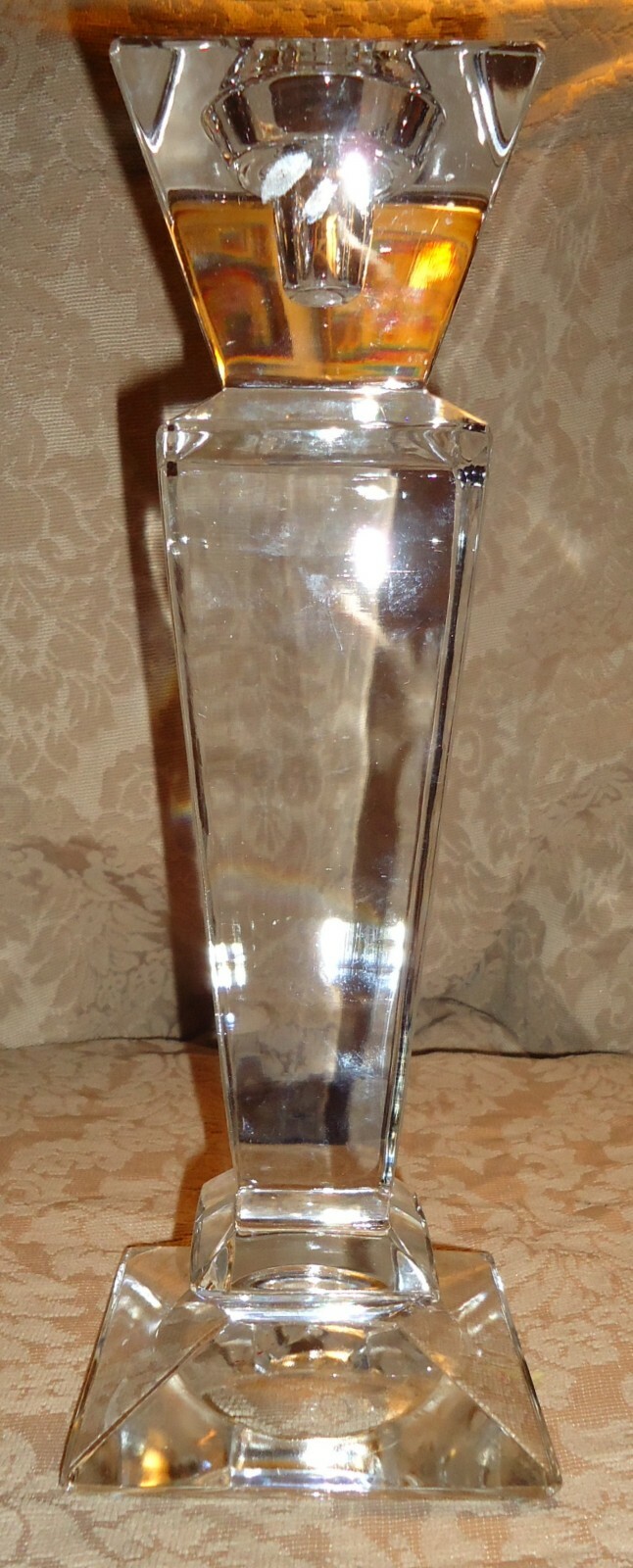 CRYSTAL CANDLESTICK | eBay