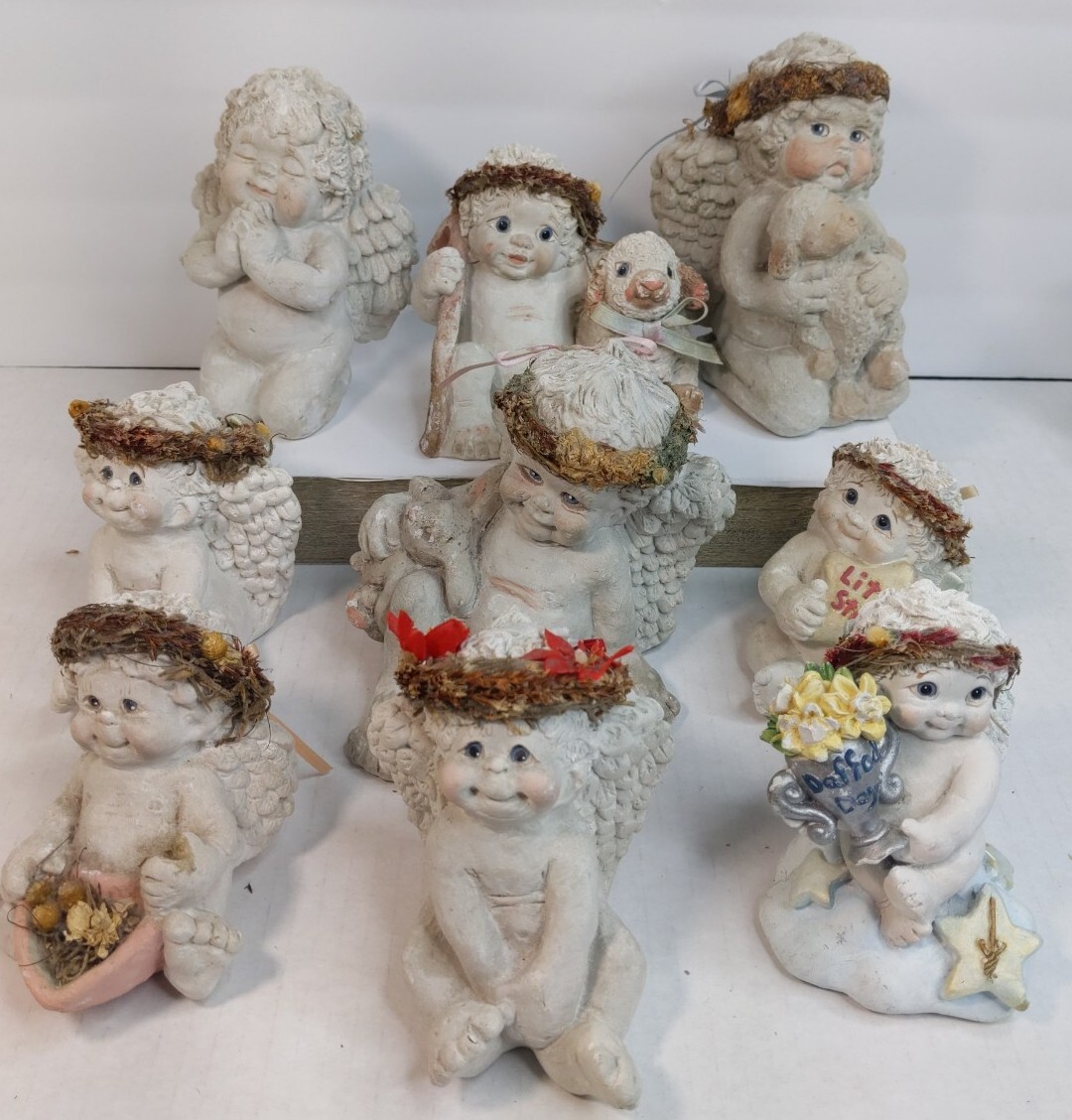 Vintage Dreamsicles Collectible Treasures cherub/angels Figurine Lot Of ...
