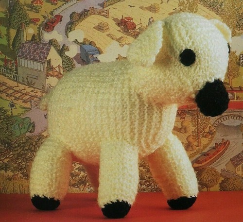 Knitting Pattern - Lamb Sheep Cuddly Soft Toy - 0016 | eBay