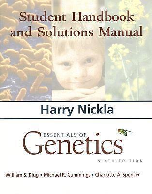 Essentials of Genetics : Student Handbook and Solutions Manual by ...