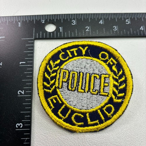 Vintage CITY OF EUCLID Police Patch C418 | eBay