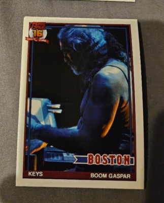 2016 Boom Gaspar Pearl Jam Boston Fenway Park Trading Baseball Card ...