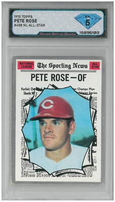 1970 Topps PETE ROSE #458 💎 DSG 5 EX | eBay