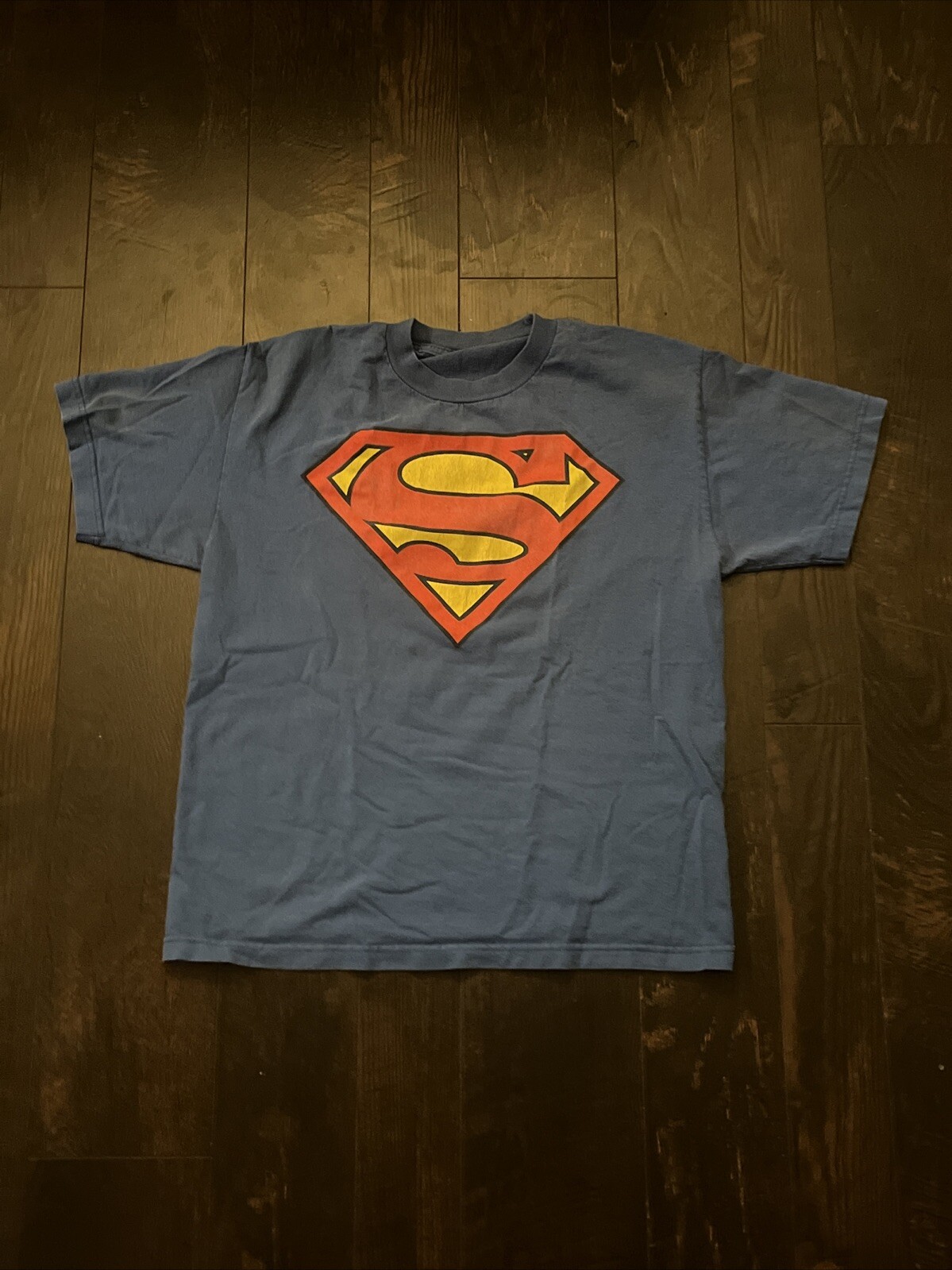 Vintage DC Comics Retro Superman Logo Distressed - Me… - Gem