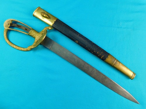 German Germany WW2 Engraved Hunting Dagger Knife w/ Scabbard | eBay