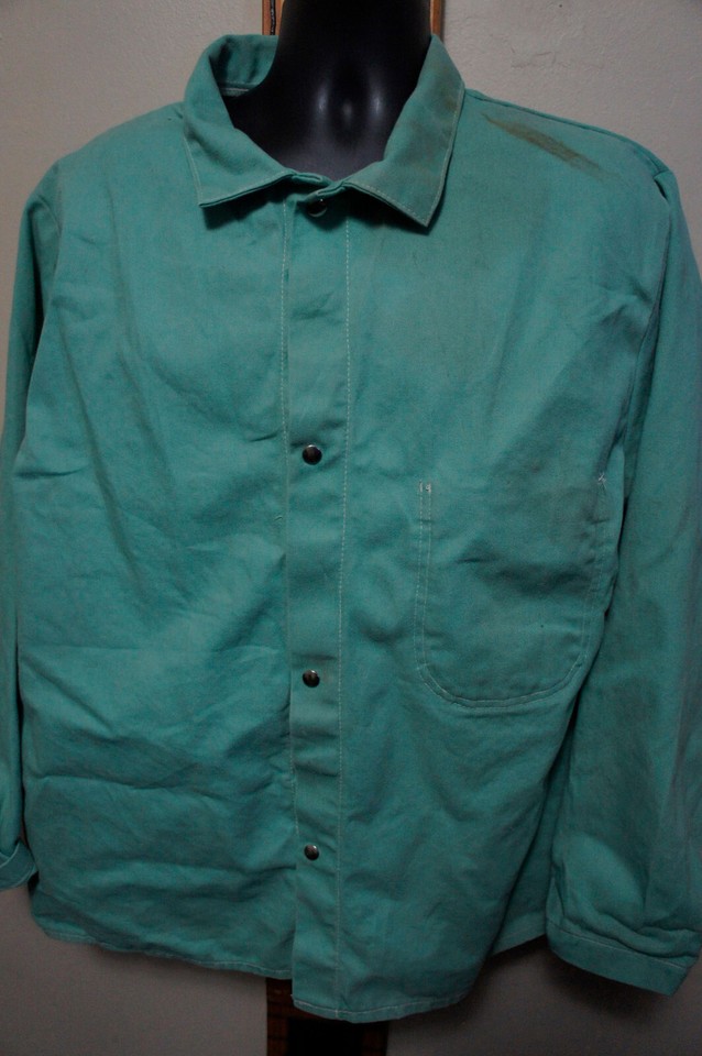 VINTAGE Westex FR Flame Resistant Proban FR-7A Shirt Jacket Forestry ...