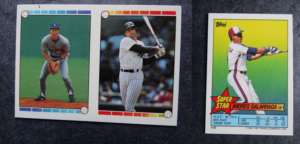 1989 Topps Stickers Baseball Cards Complete Your Set U Pick From List ...
