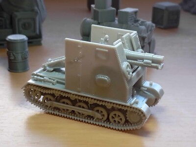 28mm Bolt Action Compatible, 15 cm sIG 33 Auf Panzer, tabletop games ...