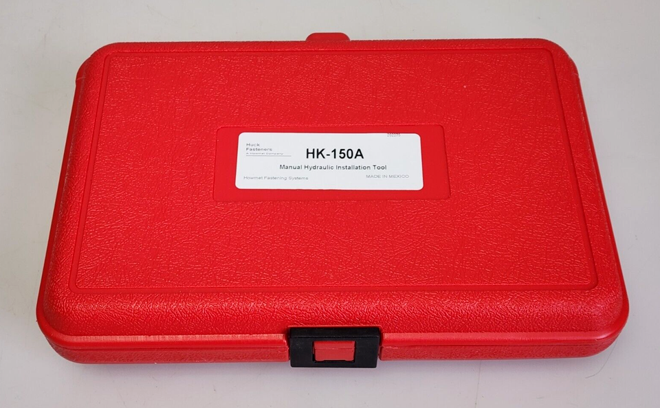 Huck HK-150A Manual Hand Riveter Hydraulic Installation Tool Up To 1/4 ...