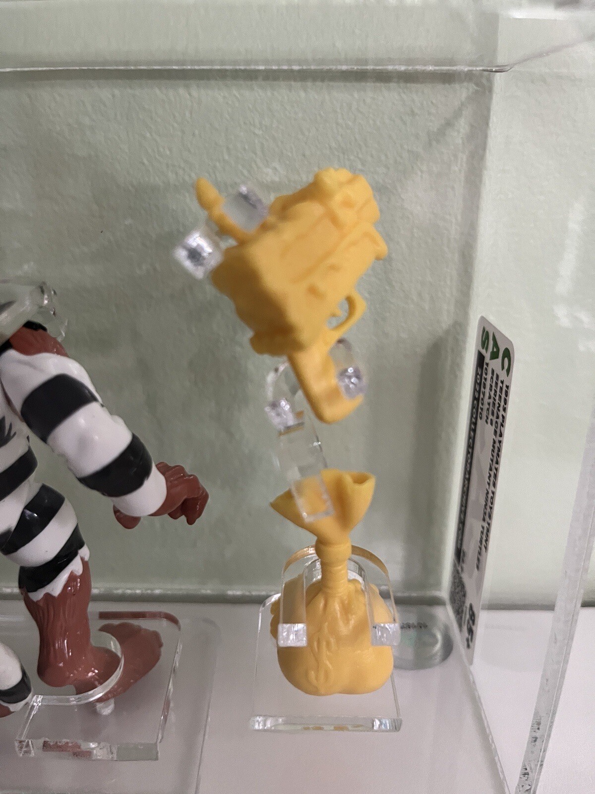 CAS GRADE 85+ SCRATCH THE CAT! 1993 Playmates TMNT Teenage Mutant Ninja ...