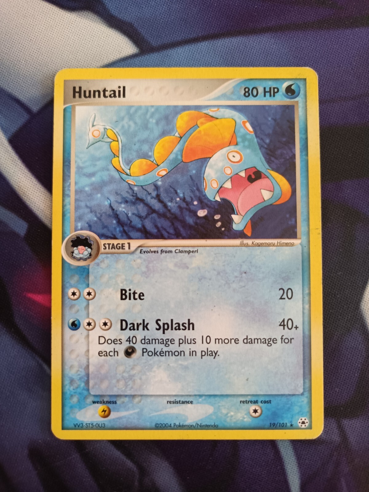 Pokemon Huntail 19/101 - Ex Hidden Legends Non-Holo Rare Card | eBay