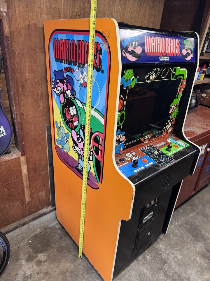 Nintendo Mario Bros Full Size Arcade Machine | eBay