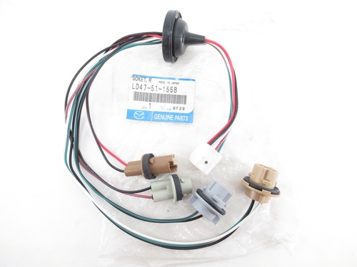 New Genuine OEM Mazda LD47-51-155B Tail Light Socket Wire Harness 2002 ...