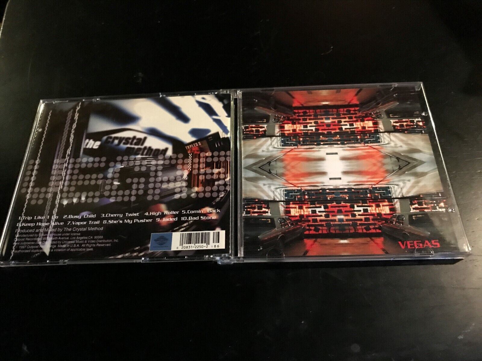 The Crystal Method : Vegas : CD : 1997 Outpost Recordings : Rare | eBay