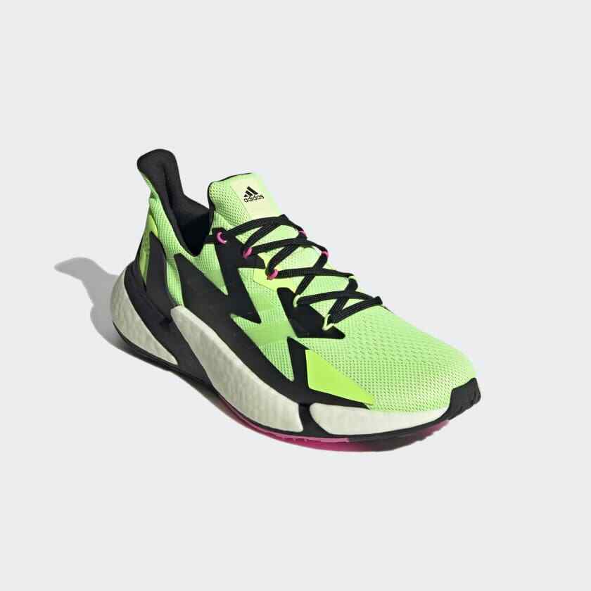 MENS ADIDAS BOOST NEON GREEN TRAINERS SZ 13 US NN RRP $240 | eBay Australia