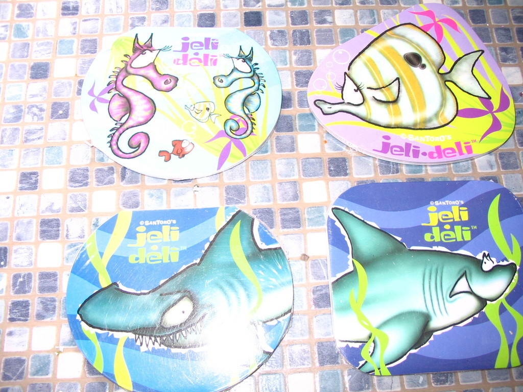 JELI DELI SHARK SEABELLE SEAHORSE OR ANGELFISH MINI NOTEPAD BRAND NEW ...