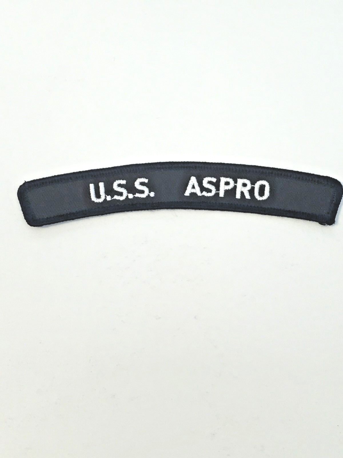 USS Aspro - Rocker - Submarine Patch - BC Patch - XBC1134 | eBay