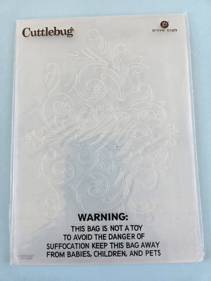 6 New Cuttlebug Embossing Folders ROMANCE COLLECTION Queen of Hearts/Chandelier | eBay