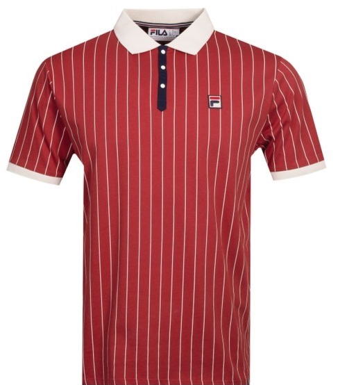 Fila Bjorn Borg BB1 Red - Iconic Tennis Shirt - 100% Cotton | eBay